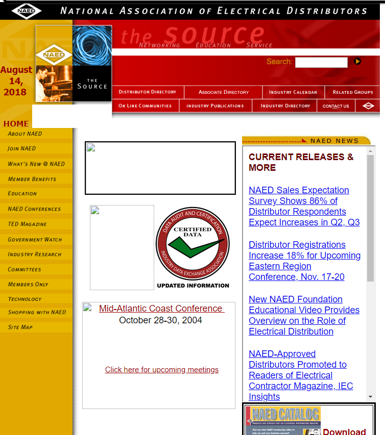 NAED Launches New Website